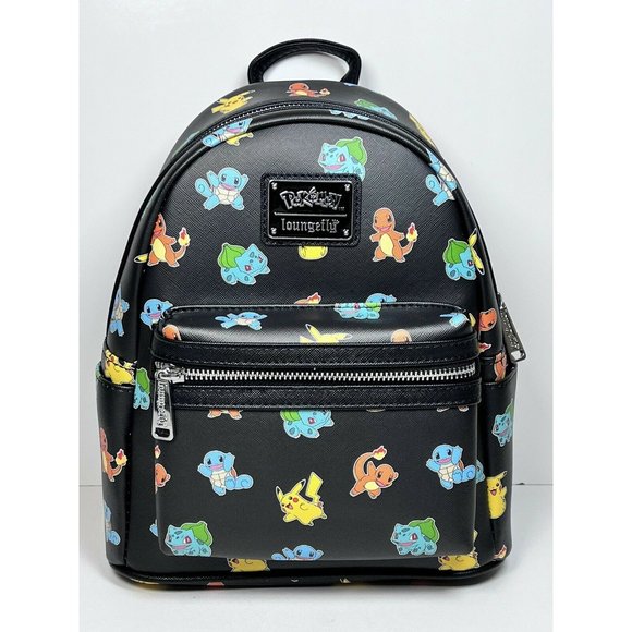 Loungefly | Bags | Loungefly Pokemon Starters Mini Backpack Nwt Pikachu ...